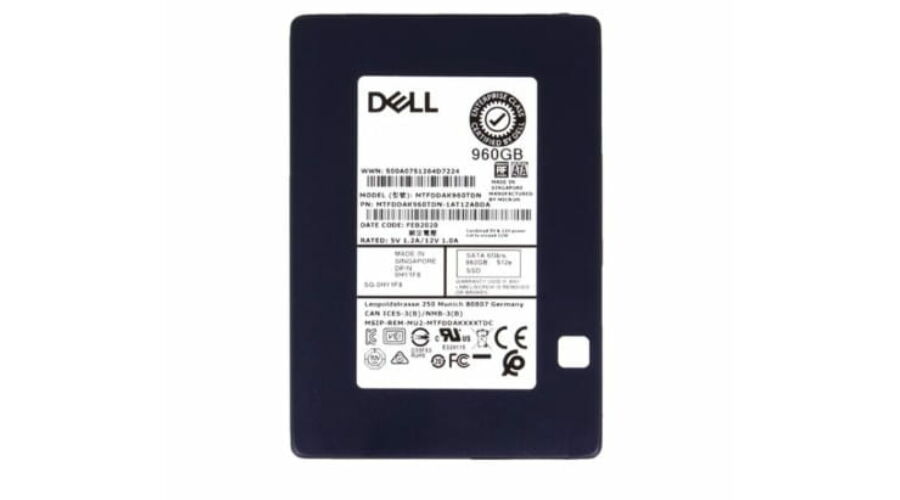 Dell OEM Micron 5200 MAX MTFDDAK960TDN-1AT1ZABDA 960GB SATA 6Gbps Mixed ...