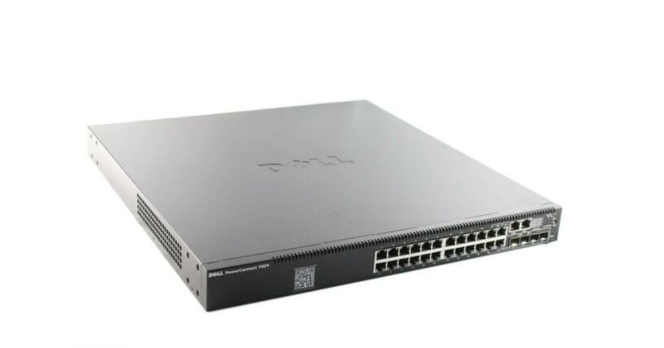 Dell PowerConnect 7024 24 Port Ethernet Gigabit Switch F14WF - Dell ...